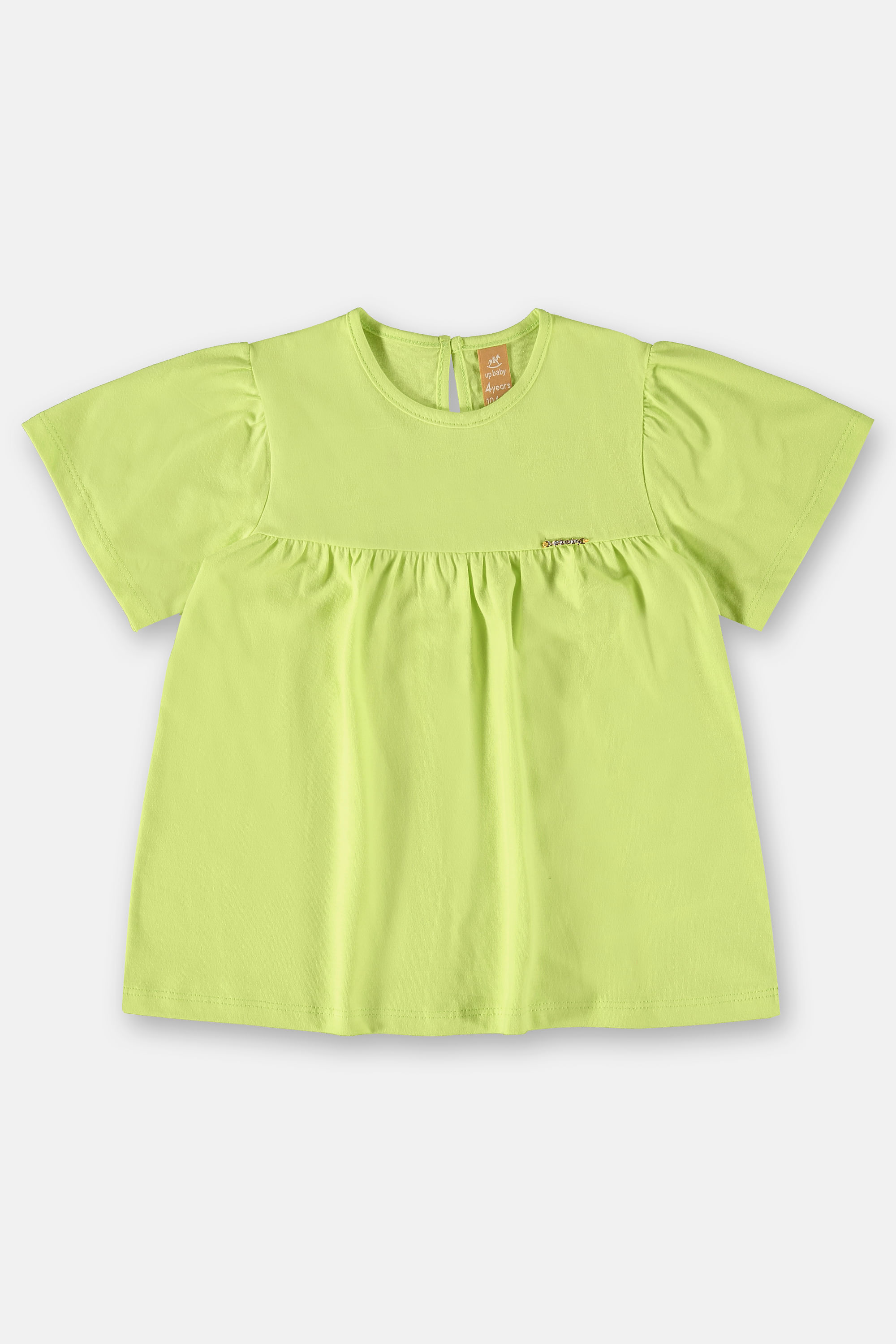 Up Baby - Bata básica Infantil para Menina Verde - Up Baby