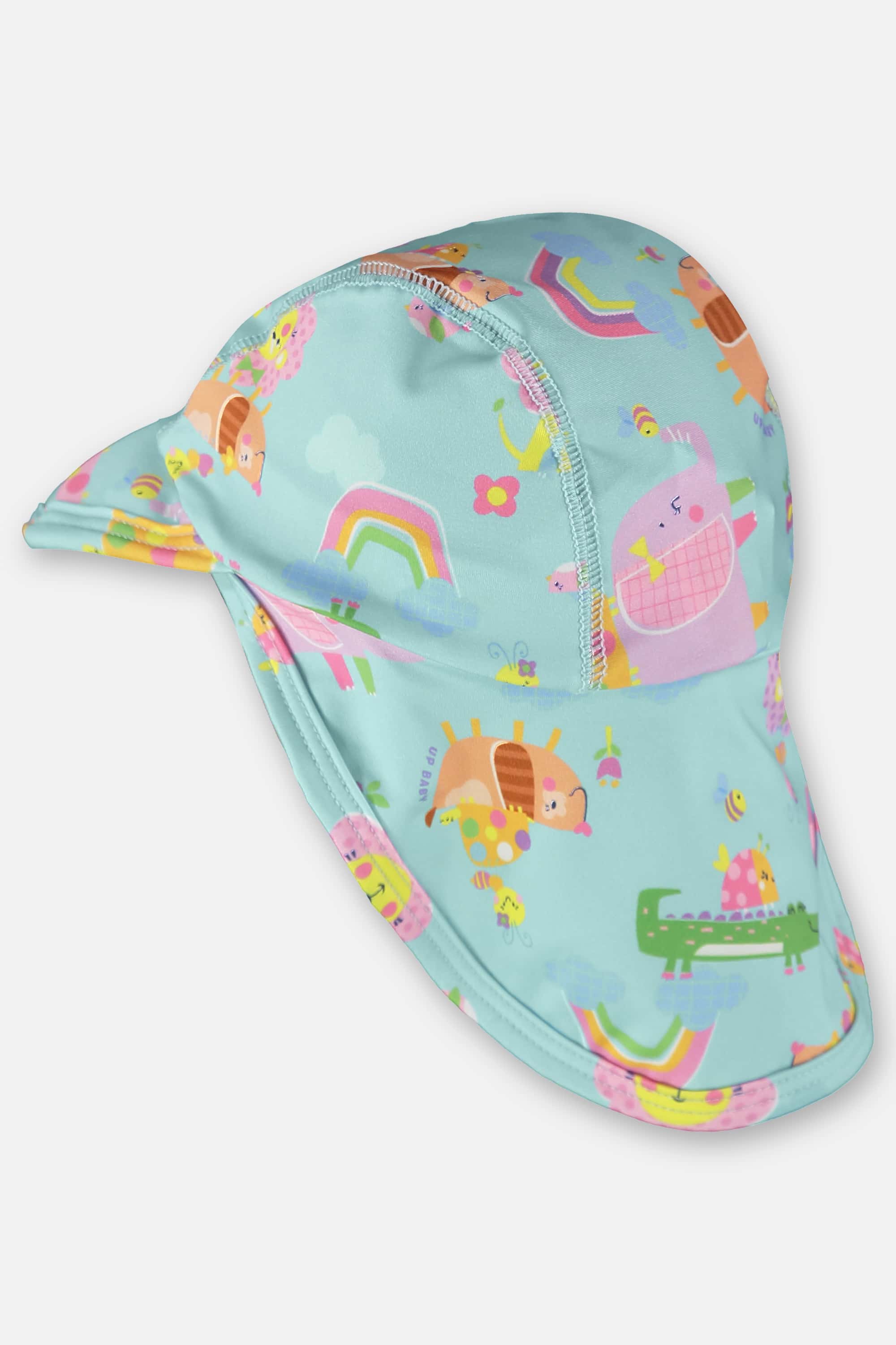 Up Baby - Boné Unissex Infantil com Proteção FPS+50 Azul - Up Baby