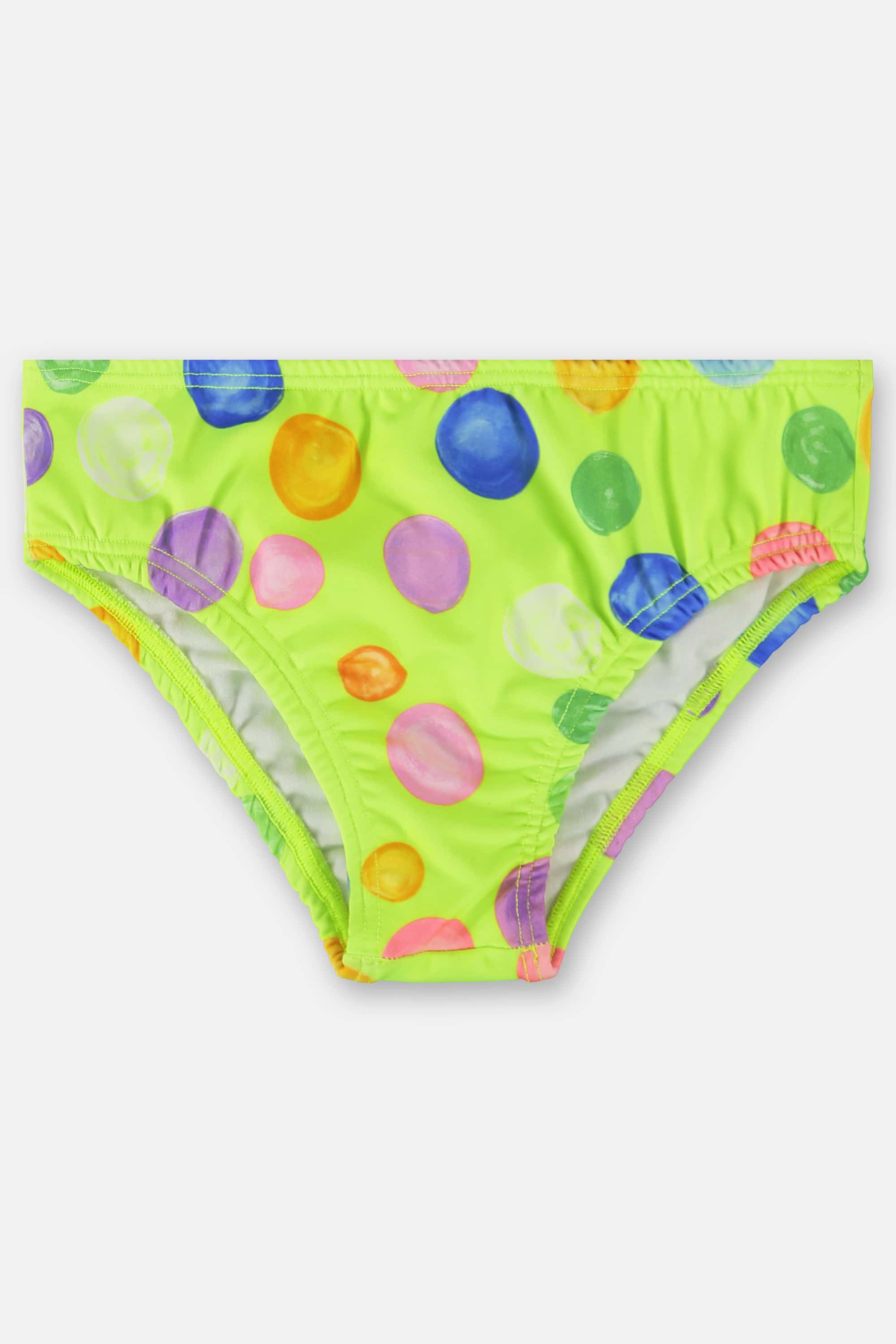 Up Baby - Biquíni Infantil em Malha FPS+50 com Forro Verde Neon - Up Baby